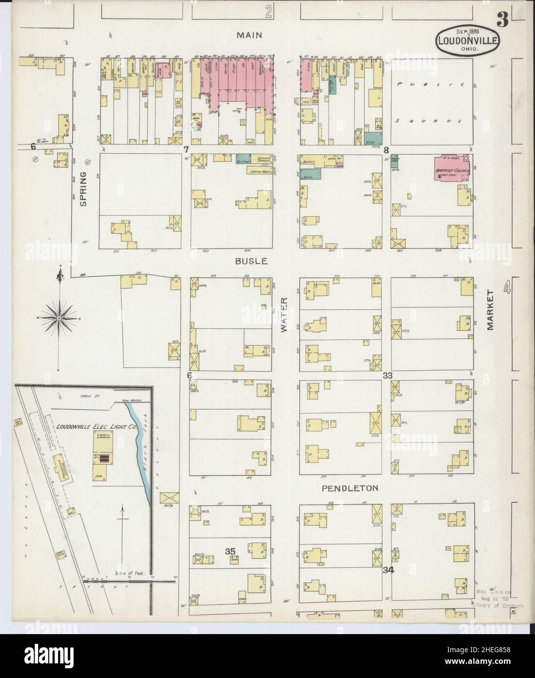 Ashland County Township Map