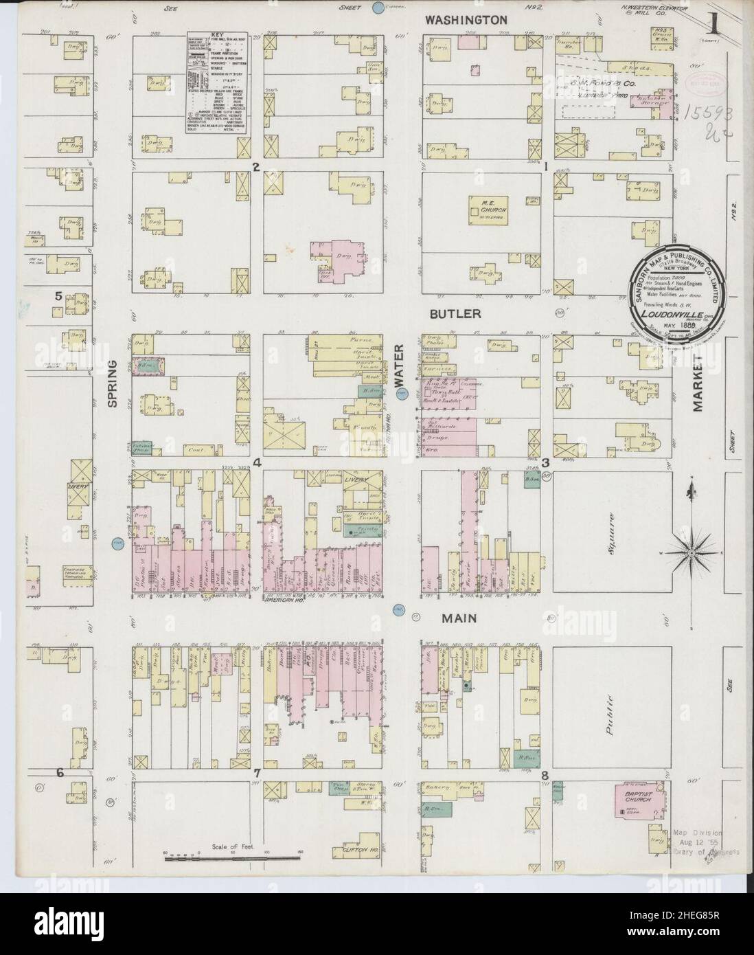 Ashland County Township Map
