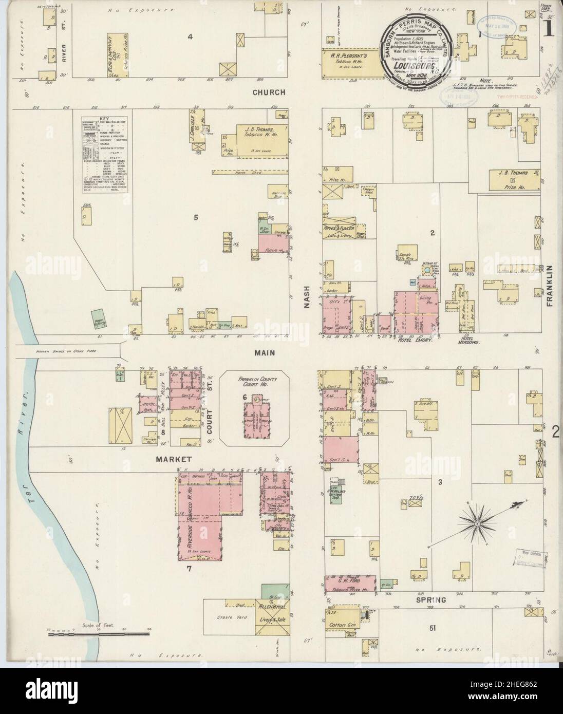 Louisburg map hi-res stock photography and images - Alamy