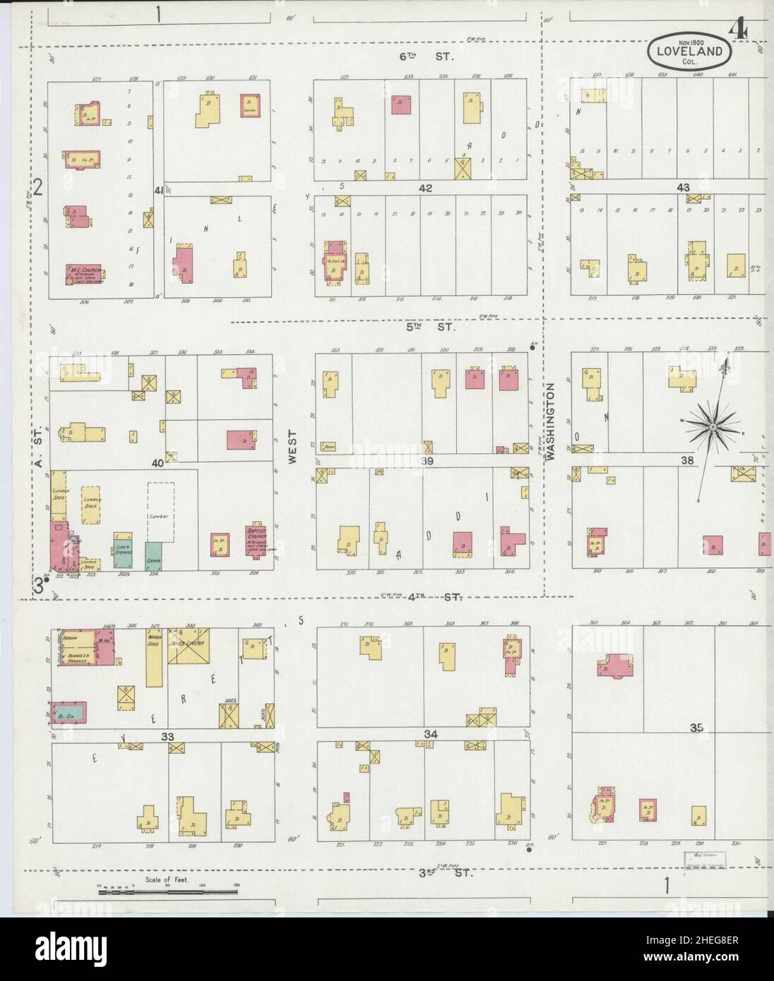 Loveland colorado map hi-res stock photography and images - Alamy