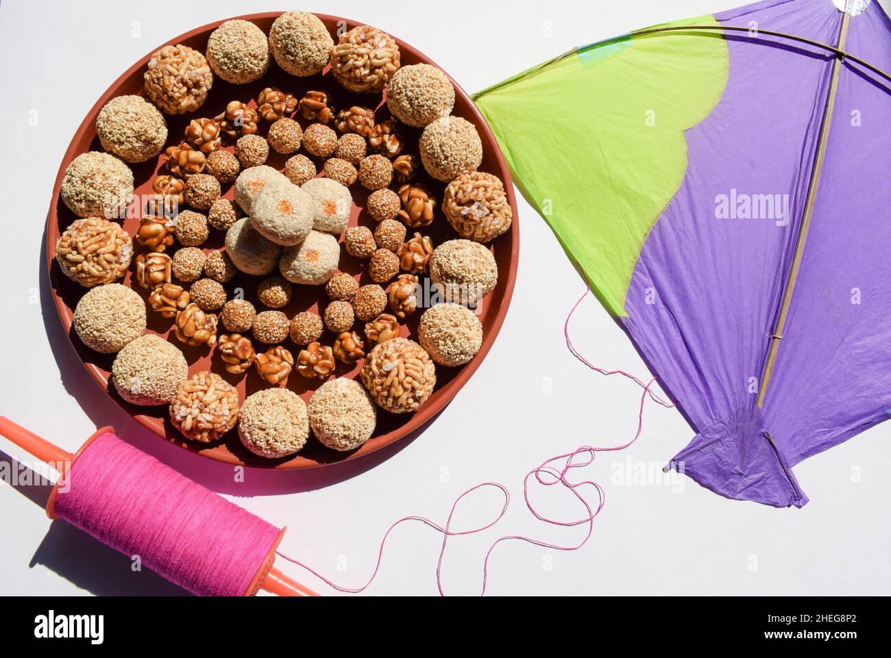 Uttarayan sweets hi-res stock photography and images - Alamy
