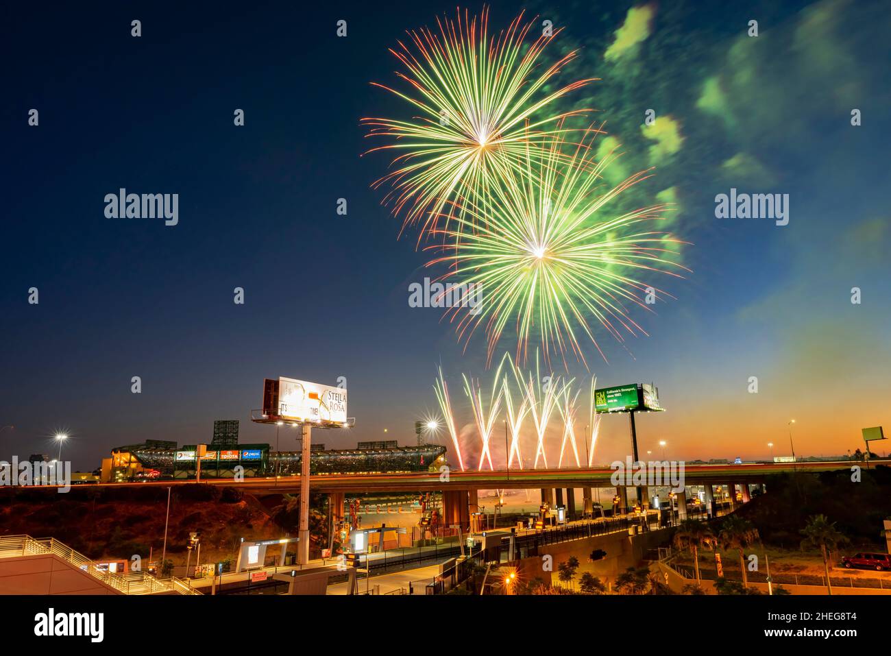 Angel stadium of anaheim view hi-res stock photography and images - Alamy