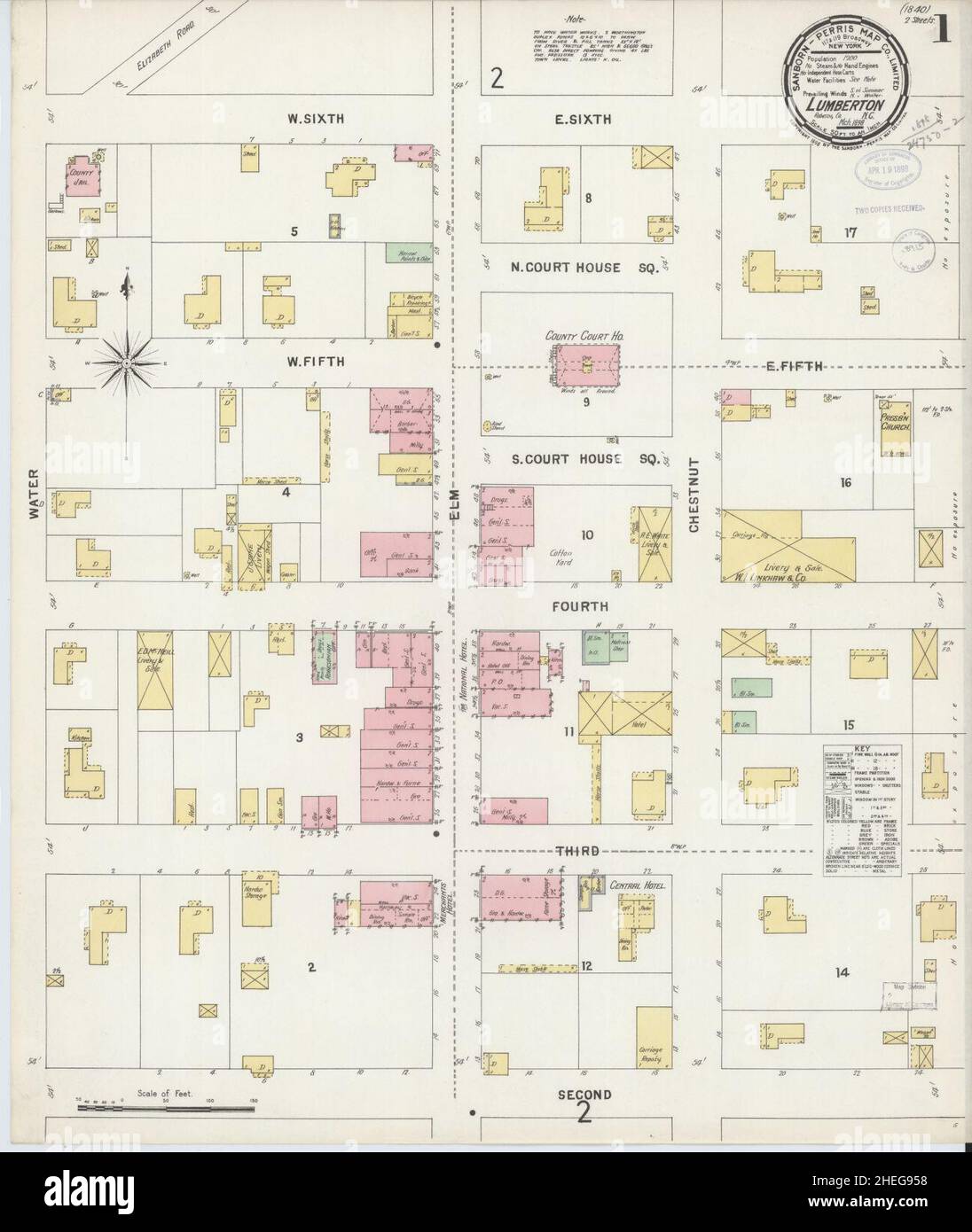 Map of lumberton hi-res stock photography and images - Alamy