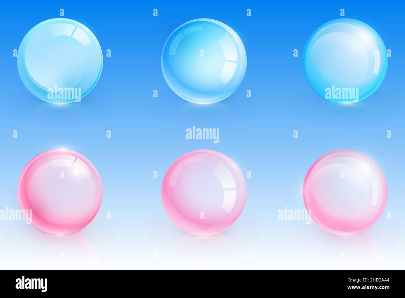 Big transparent sphere Stock Vector Images - Alamy