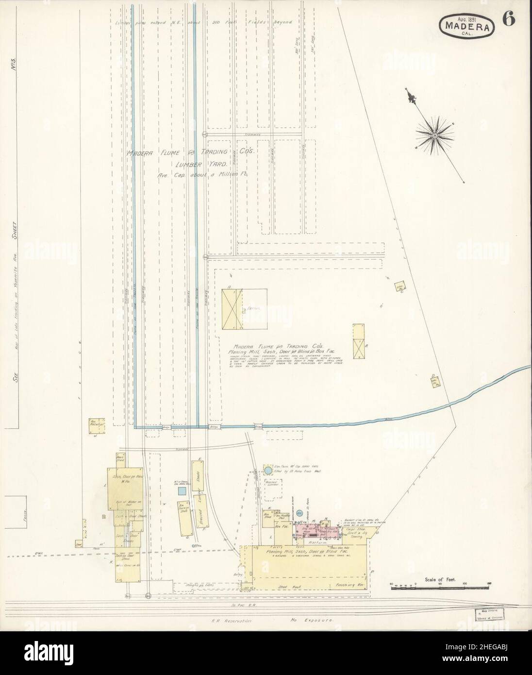Madera county map hi-res stock photography and images - Alamy