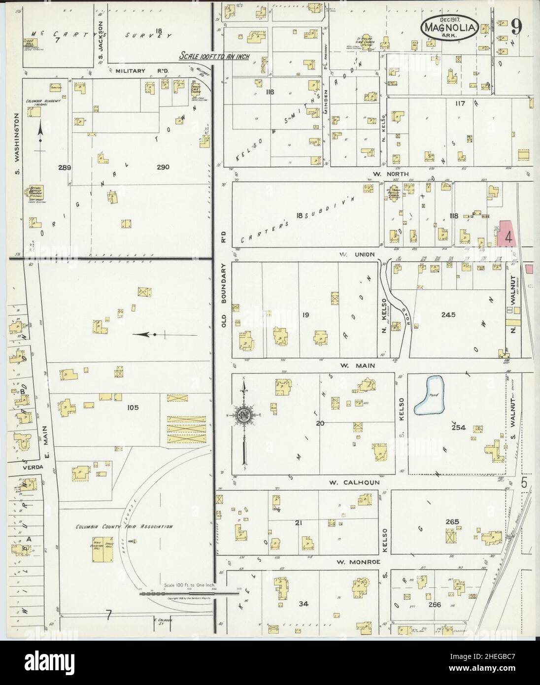 Map of magnolia hi-res stock photography and images - Alamy