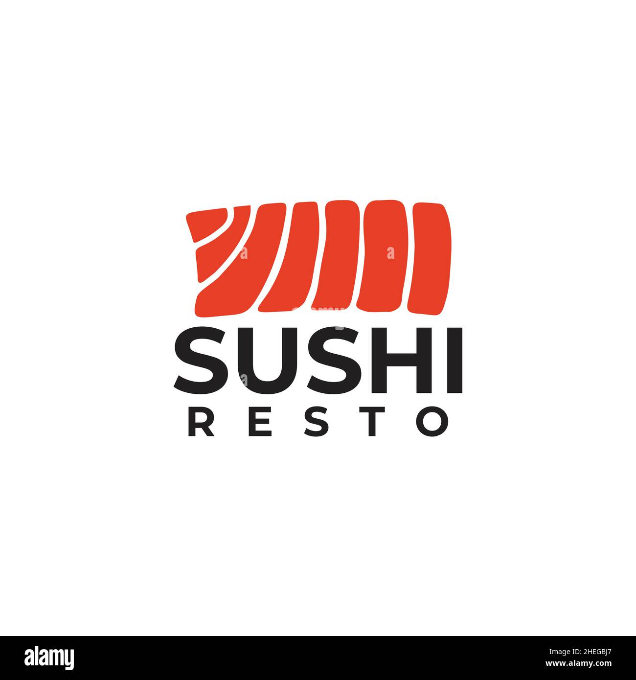 Logo sushi Stock Vector Images - Alamy