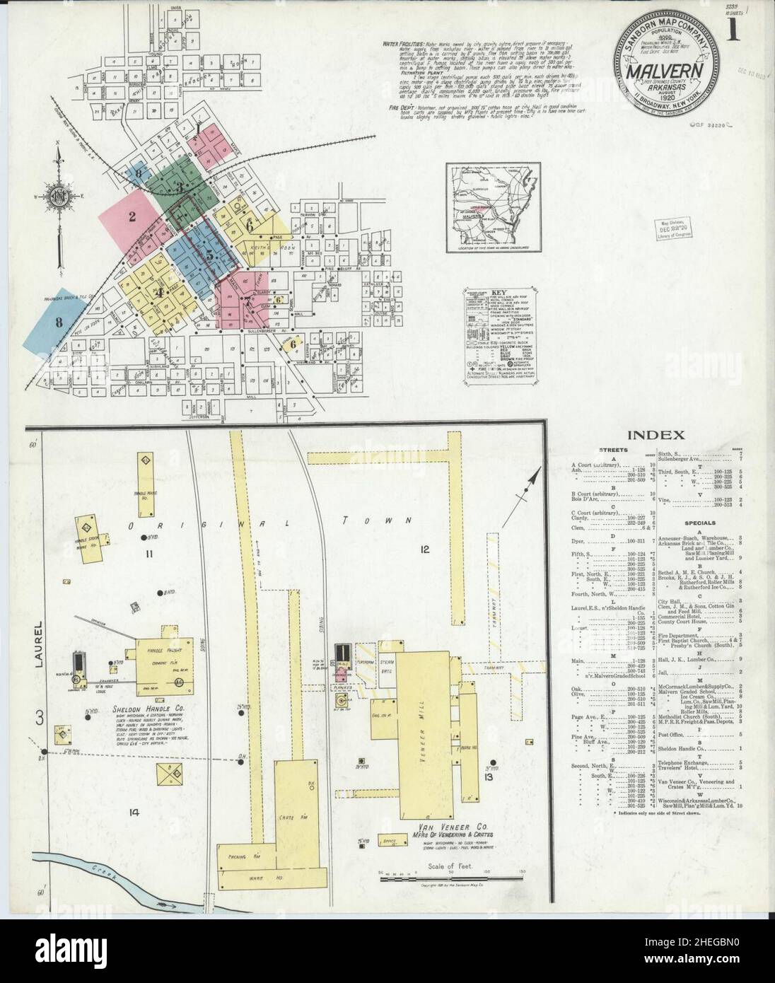 Hot spring county map hi-res stock photography and images - Alamy