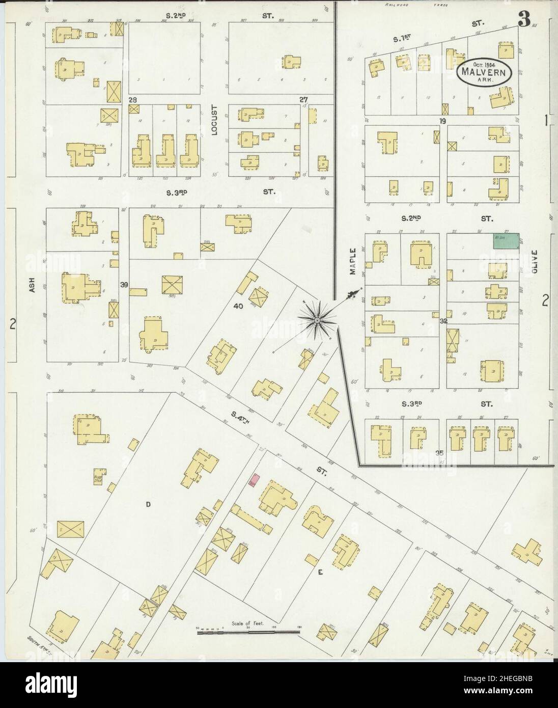 Hot spring county map hi-res stock photography and images - Alamy