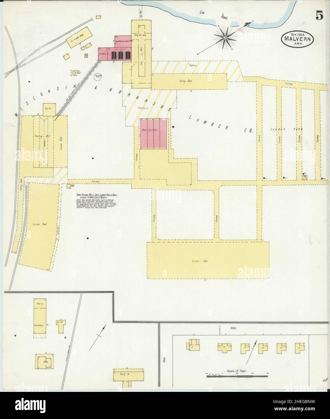 Malvern arkansas map hi-res stock photography and images - Alamy