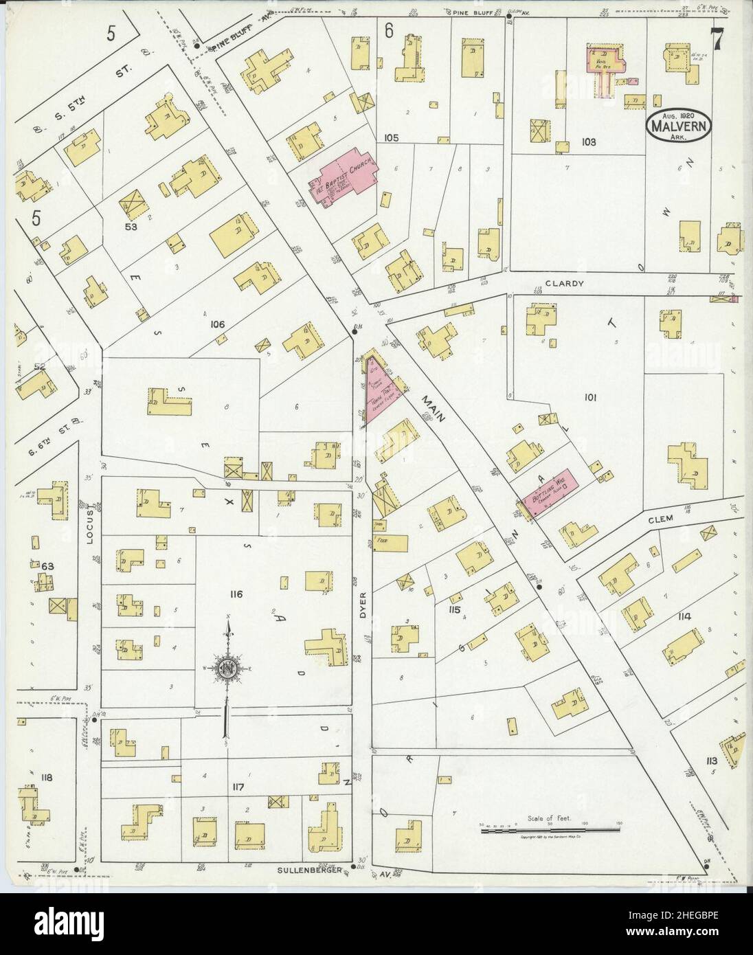 Hot spring county map hi-res stock photography and images - Alamy