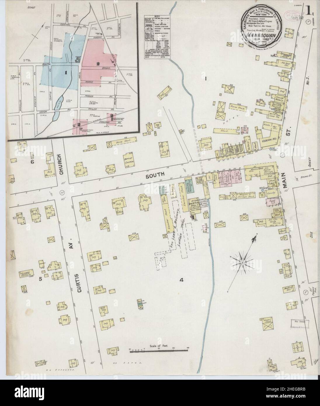 Monmouth county new jersey map hi-res stock photography and images - Alamy