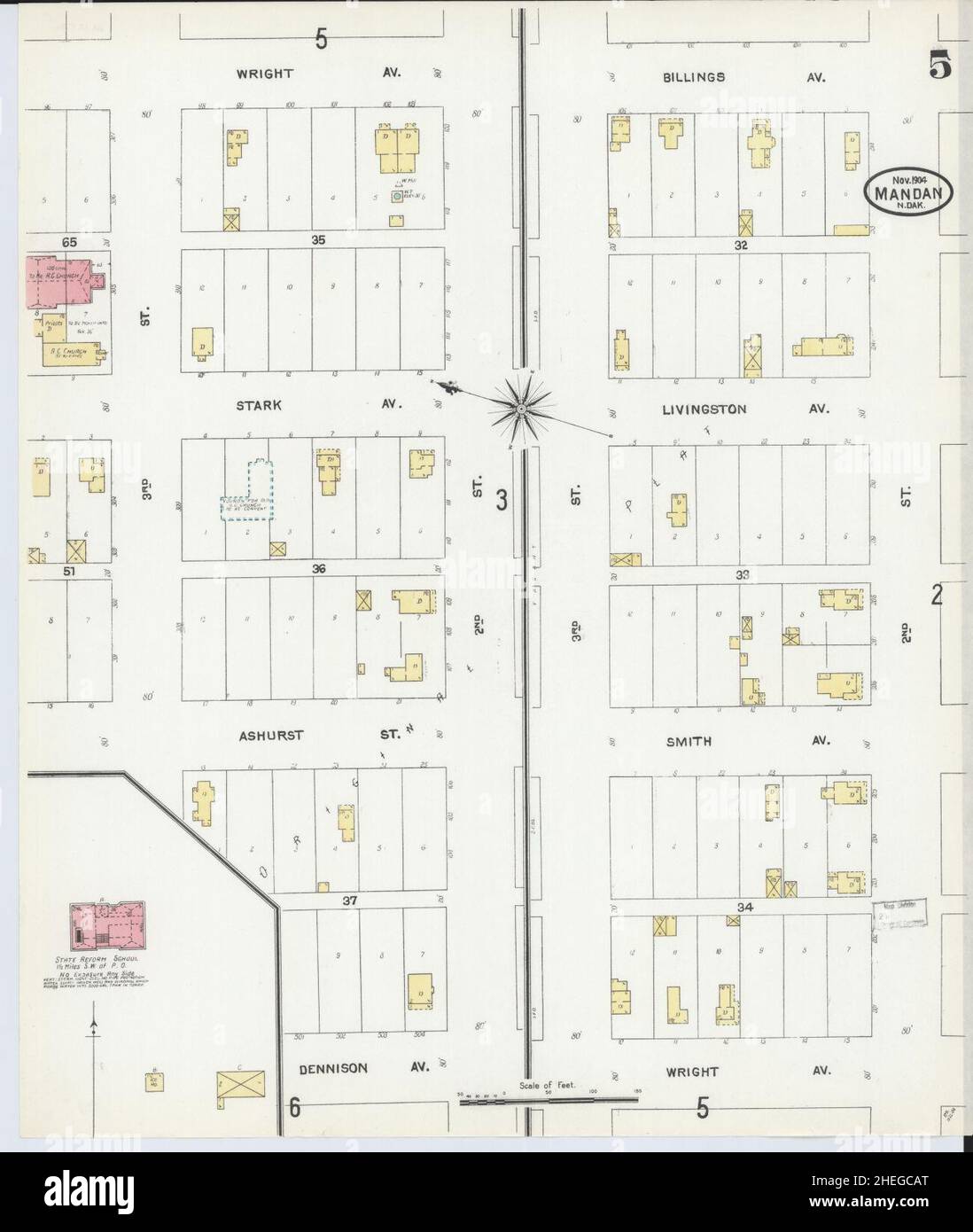 Morton county map hi-res stock photography and images - Alamy