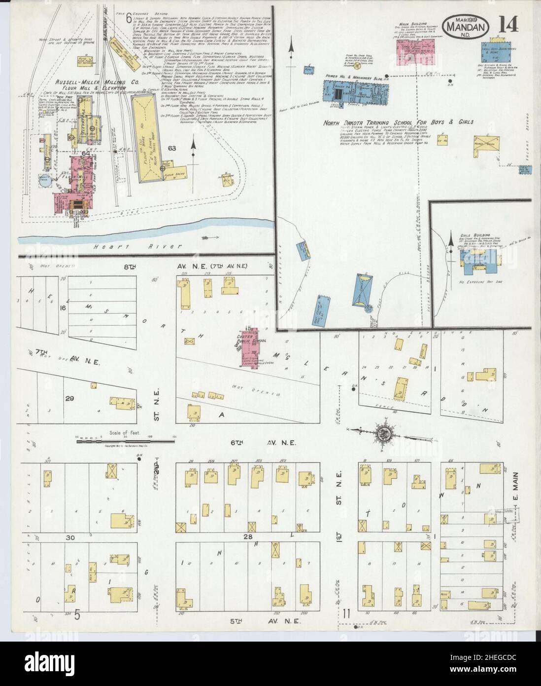 Morton north dakota map hi-res stock photography and images - Alamy