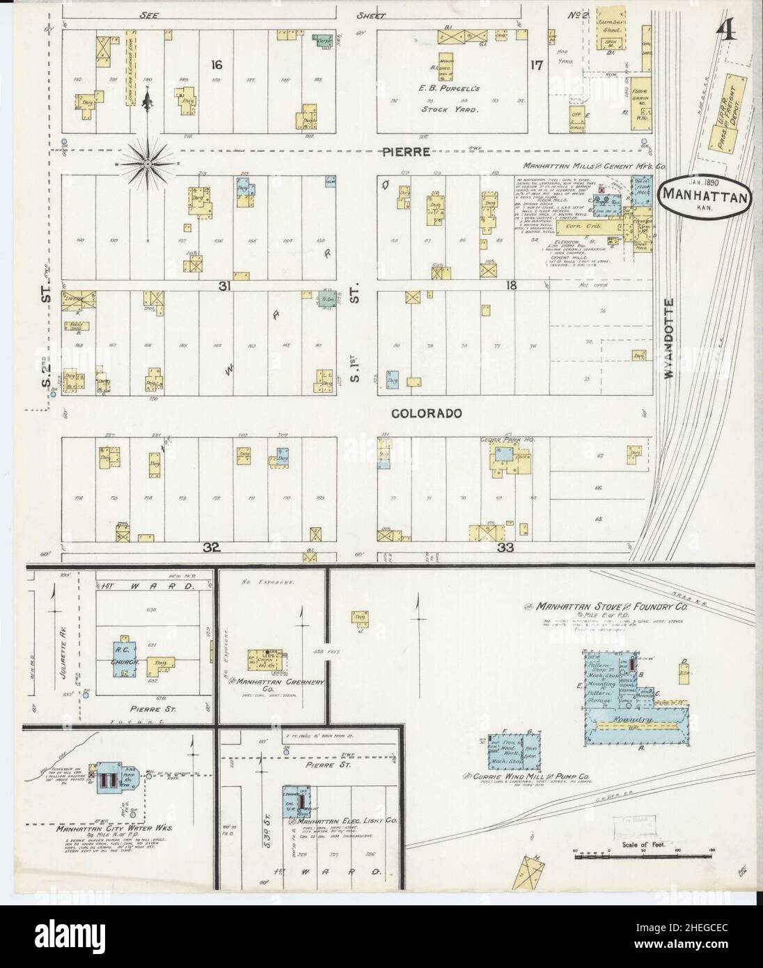 Riley map hi-res stock photography and images - Alamy