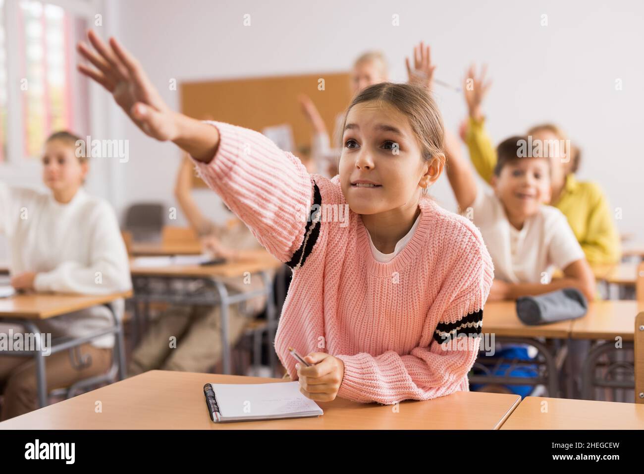 Raising the grade hi-res stock photography and images - Alamy