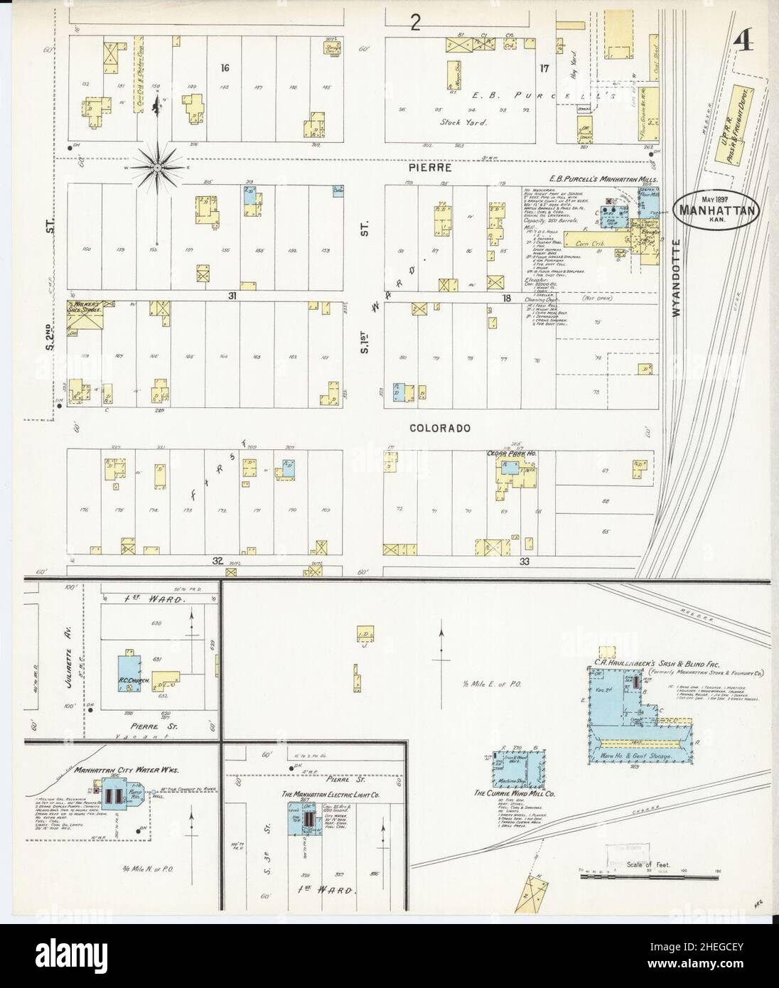 Riley kansas map hi-res stock photography and images - Alamy