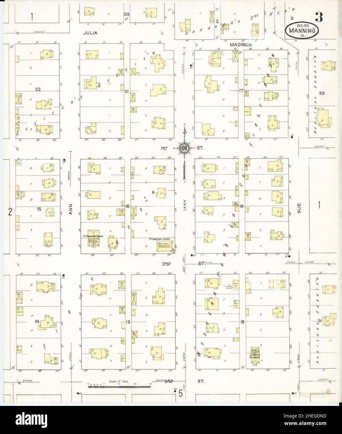 Map of manning hi-res stock photography and images - Alamy