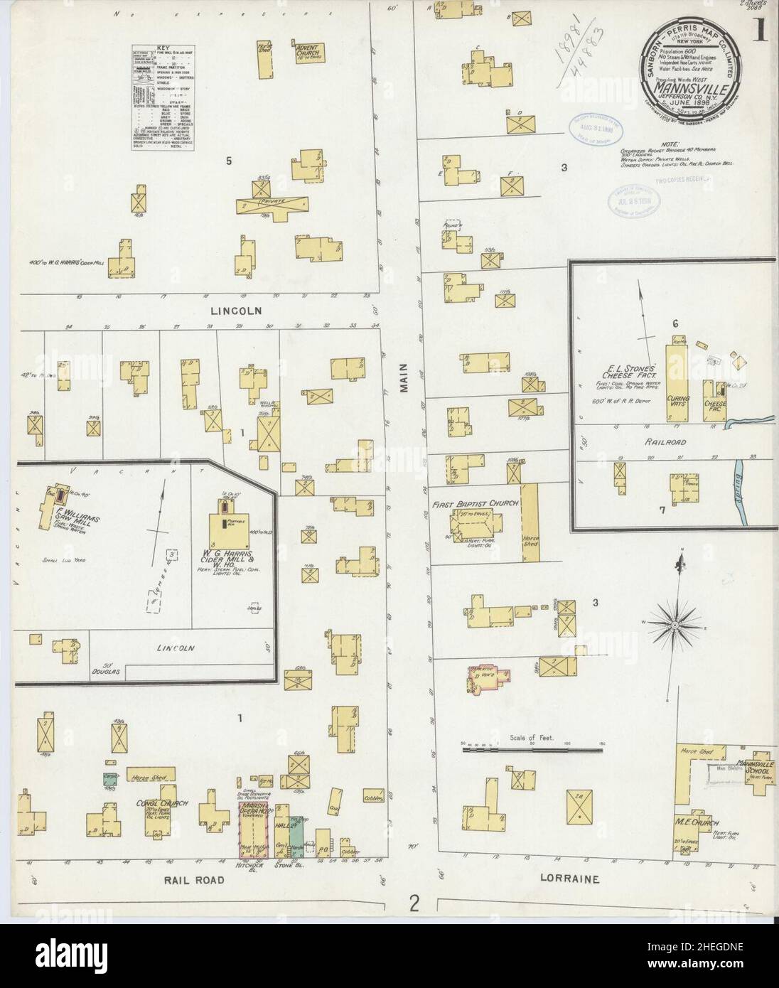 Map of mannsville hi-res stock photography and images - Alamy