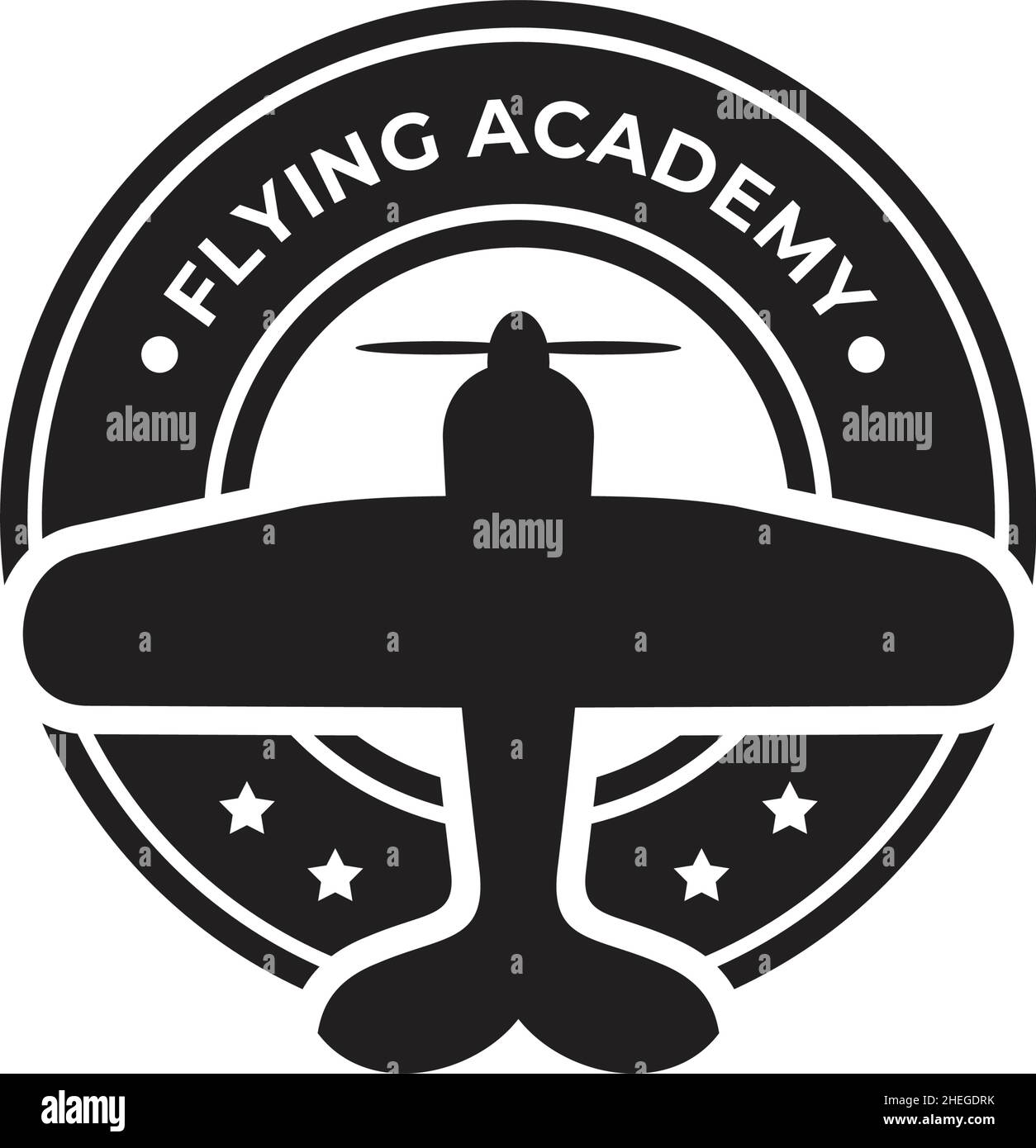 Flight academy logo Cut Out Stock Images & Pictures - Alamy