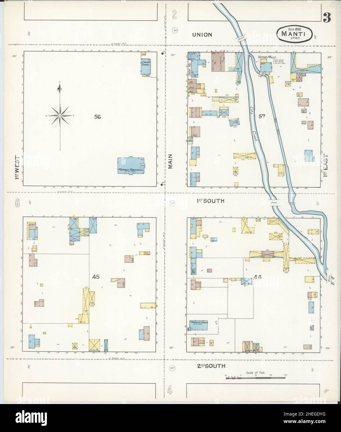 Sanpete county map hi-res stock photography and images - Alamy