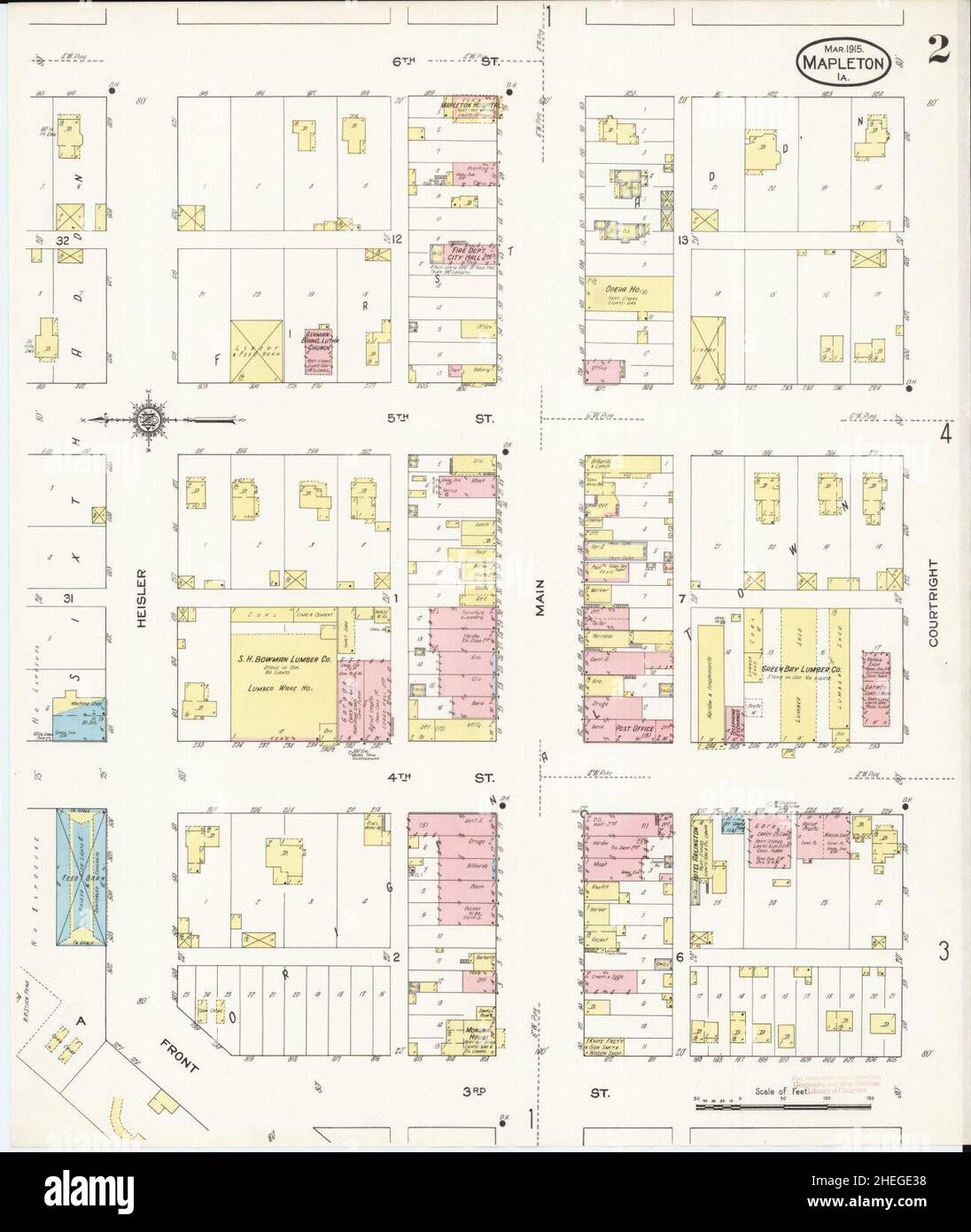 Map of monona hi-res stock photography and images - Alamy