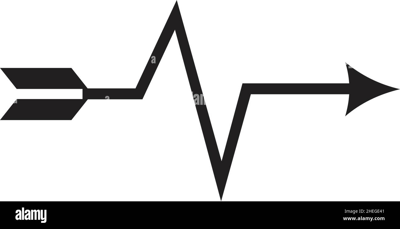 Life arrow icon vector logo design Stock Vector Image & Art - Alamy