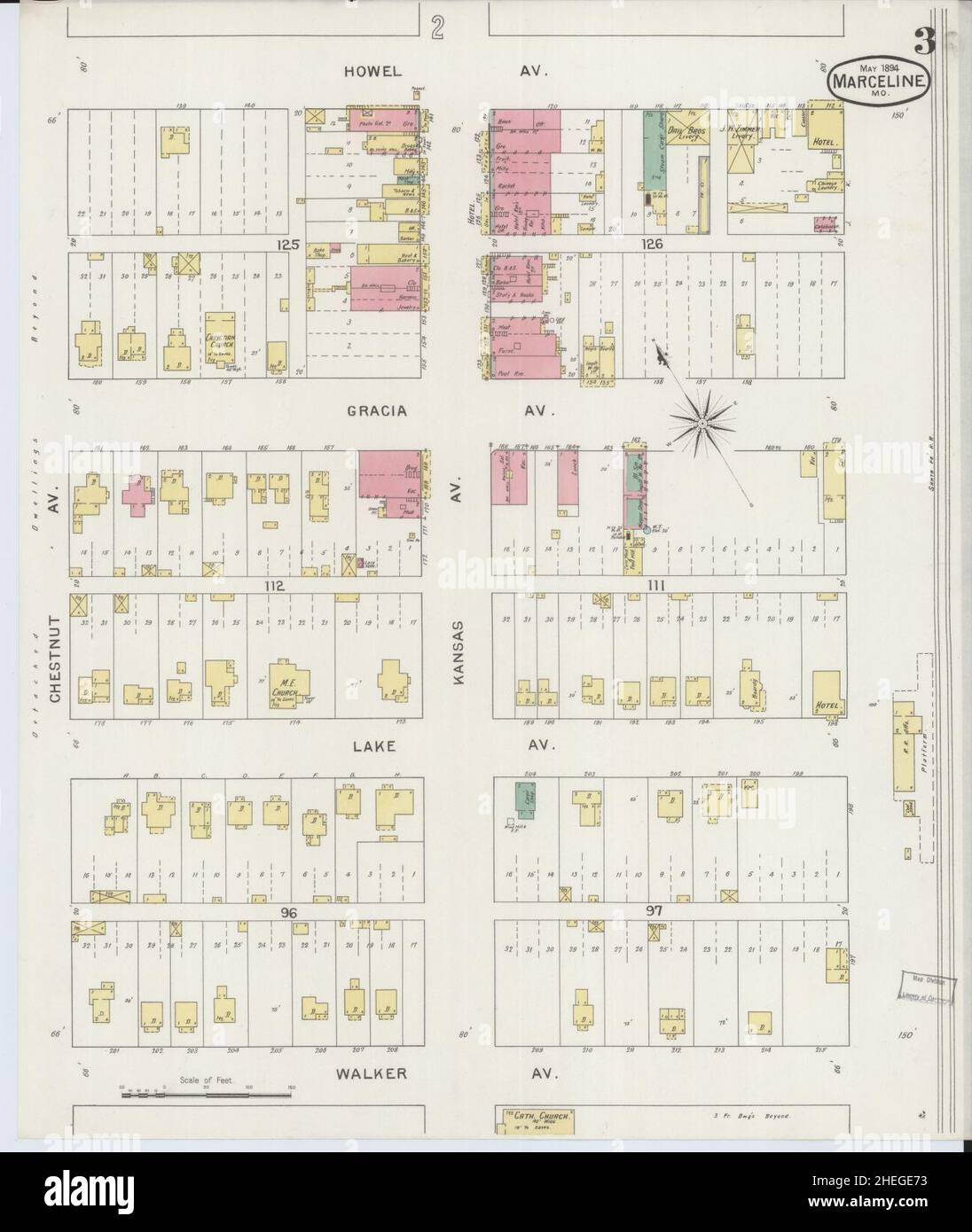Linn missouri map hi-res stock photography and images - Alamy