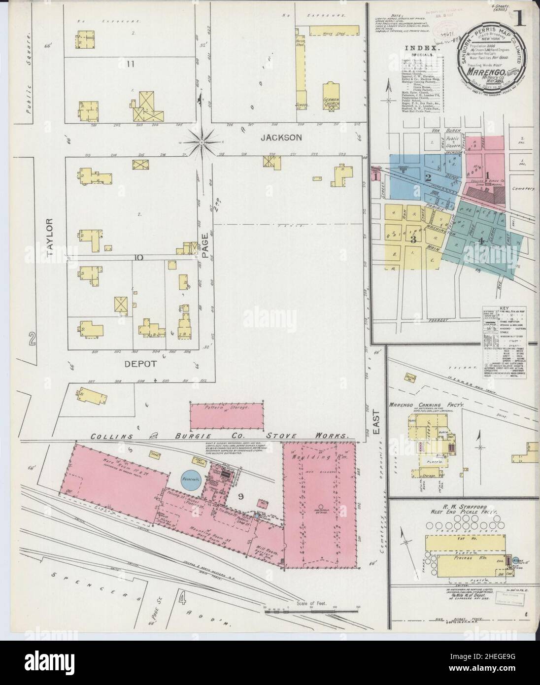 Marengo county map hi-res stock photography and images - Alamy