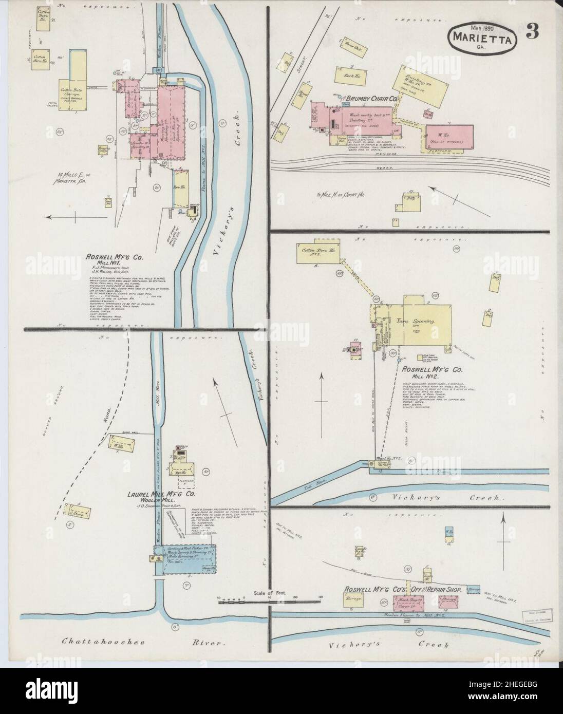 Map of cobb county georgia hi-res stock photography and images - Alamy