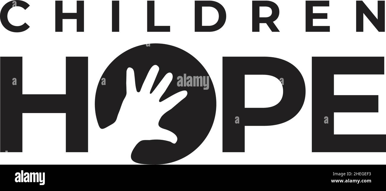 Children hope care community vector logo design Stock Vector Image ...
