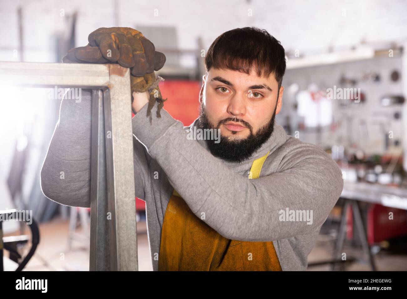 Fabrication steel frame hi-res stock photography and images - Alamy