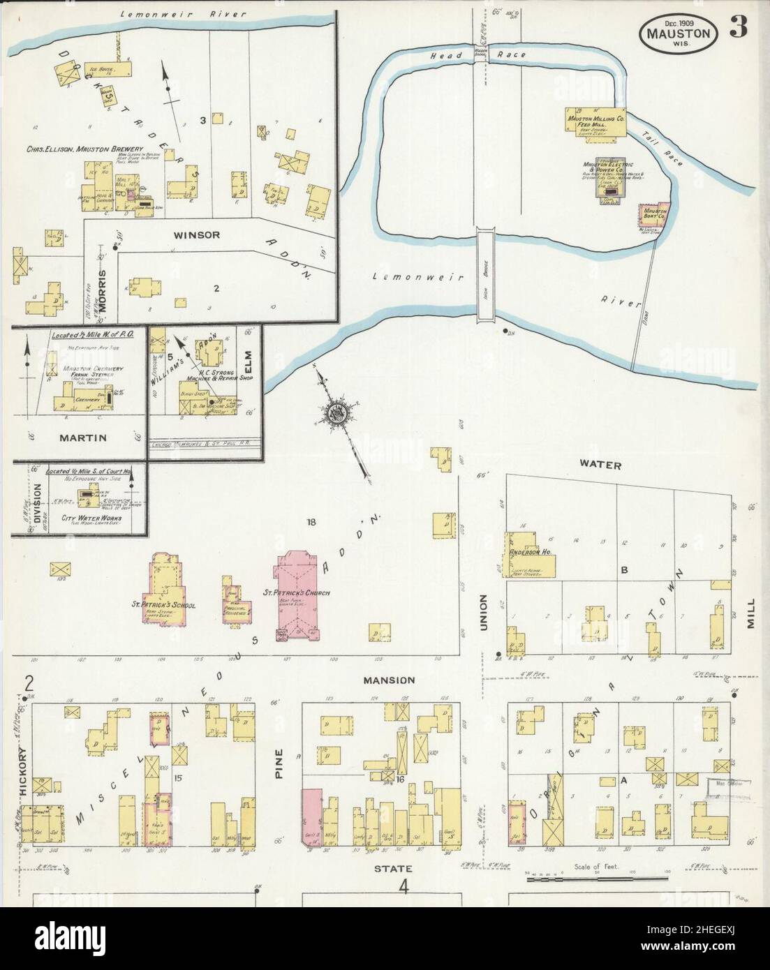 Map of mauston hi-res stock photography and images - Alamy