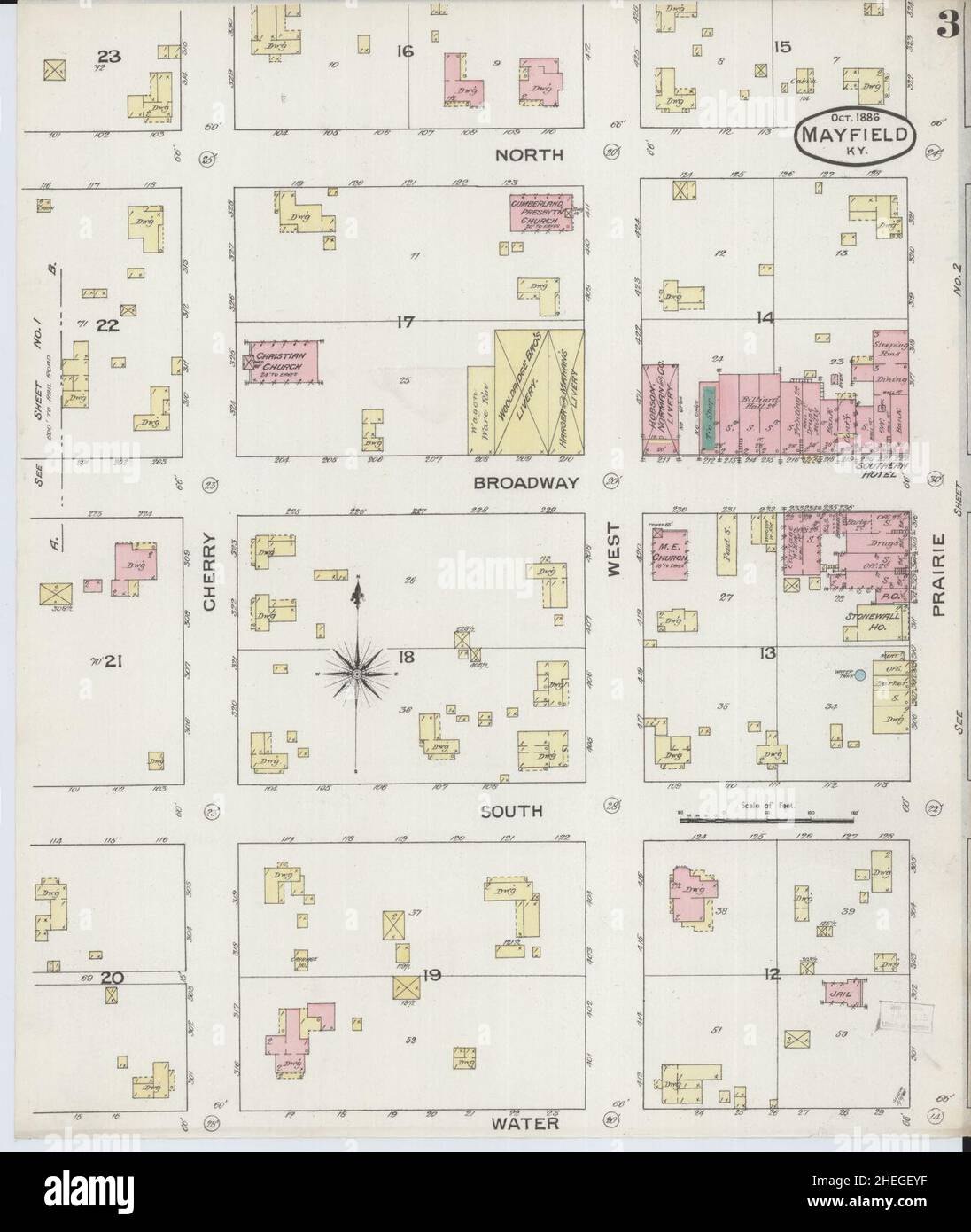 Graves county map hi-res stock photography and images - Alamy