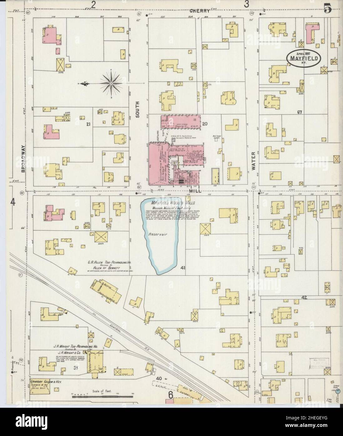 Graves county map hi-res stock photography and images - Alamy