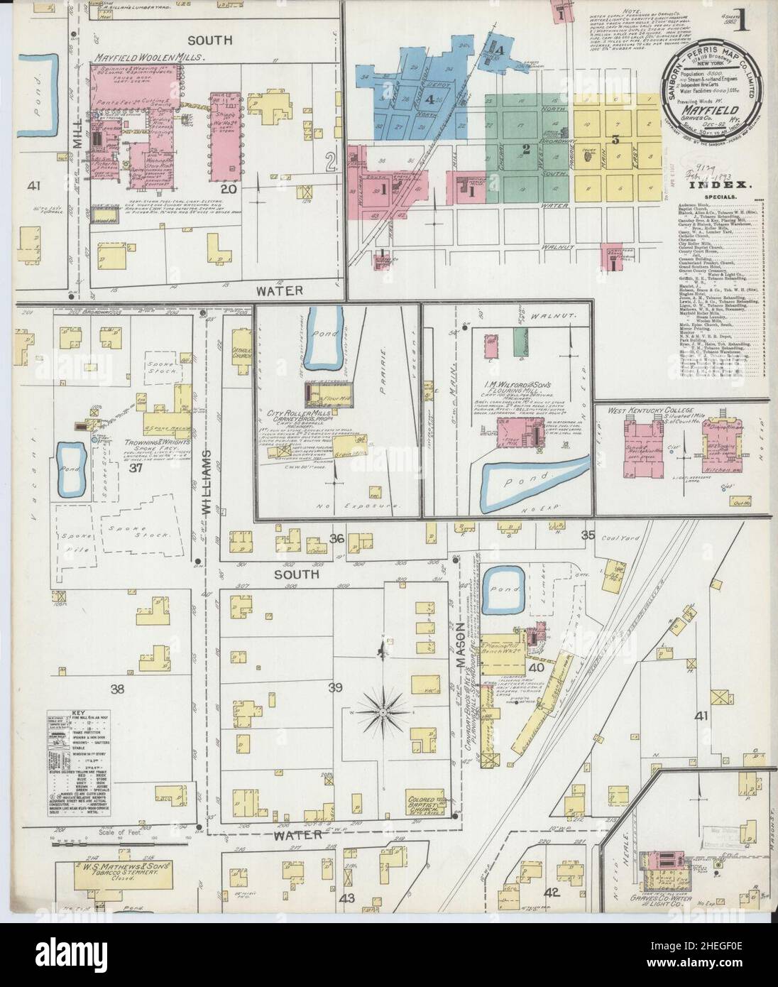 Graves county map hi-res stock photography and images - Alamy