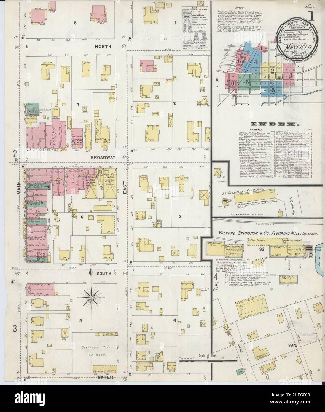 Graves county map hi-res stock photography and images - Alamy