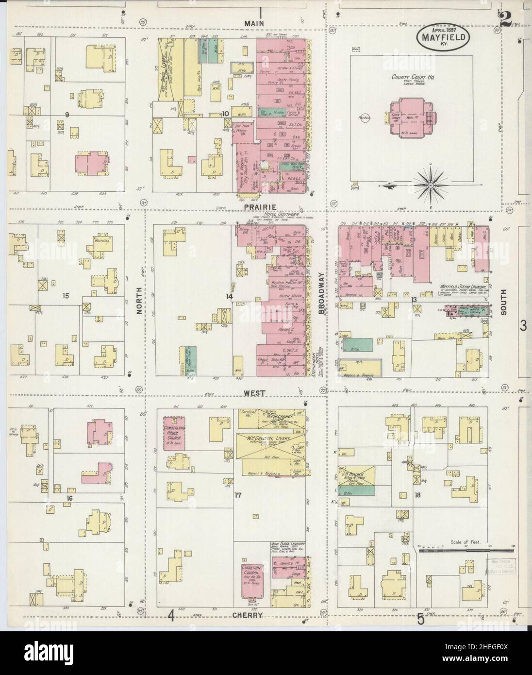 Graves county map hi-res stock photography and images - Alamy