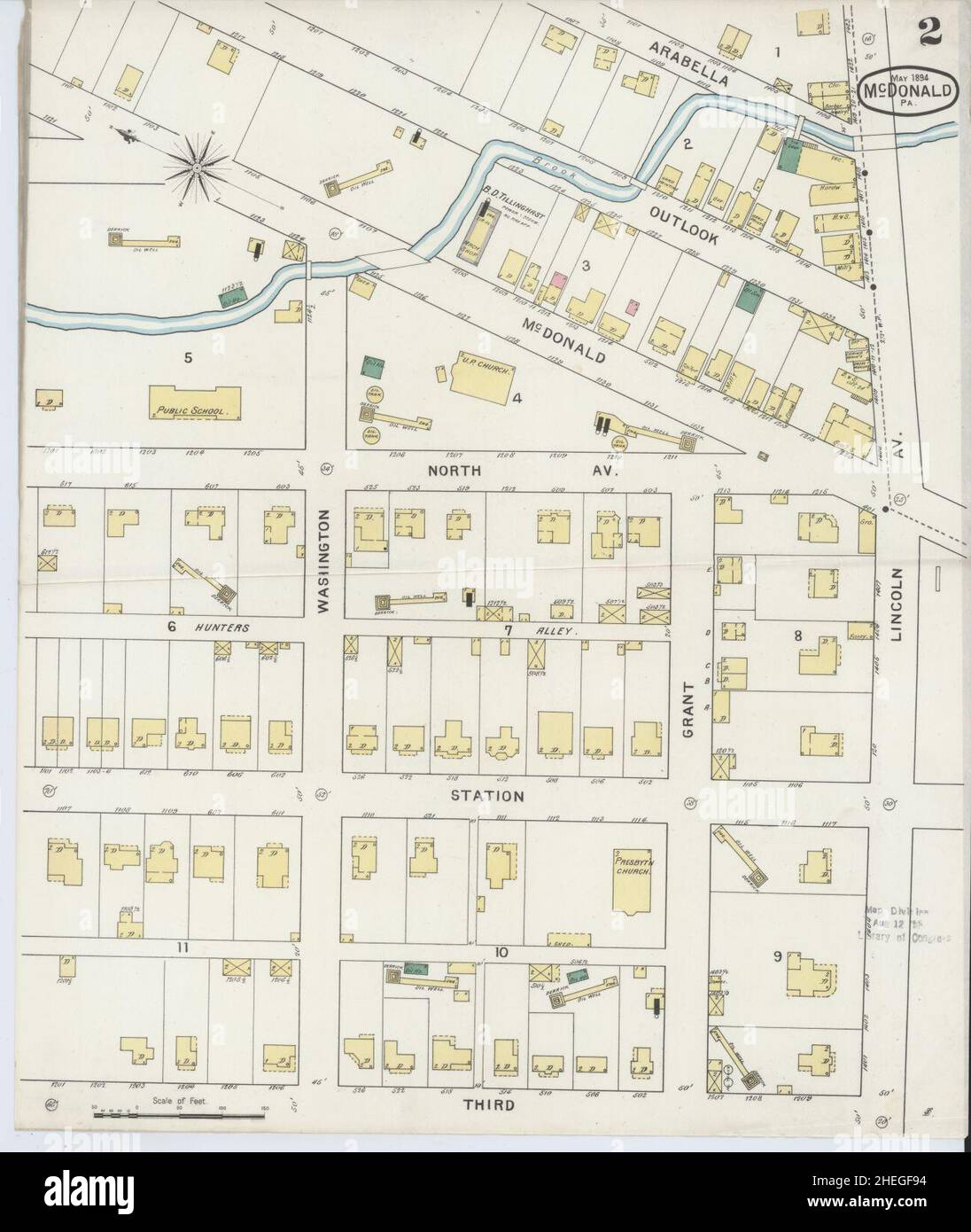 Map of mcdonald hi-res stock photography and images - Alamy