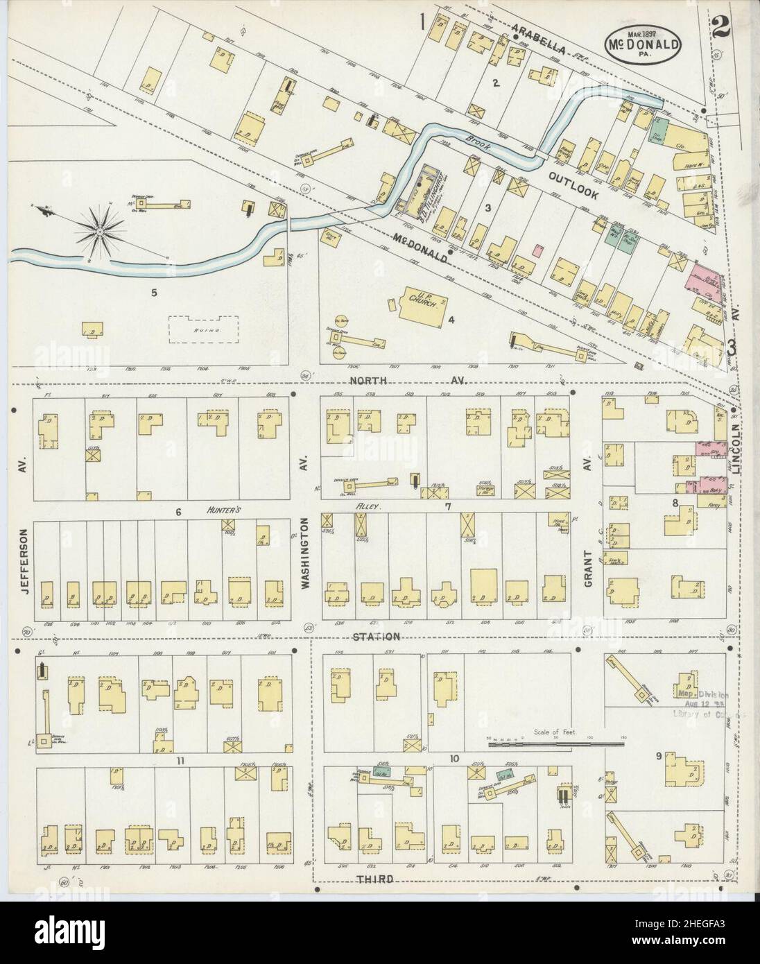 Map Of Mcdonald Pa at Betty Pitts blog