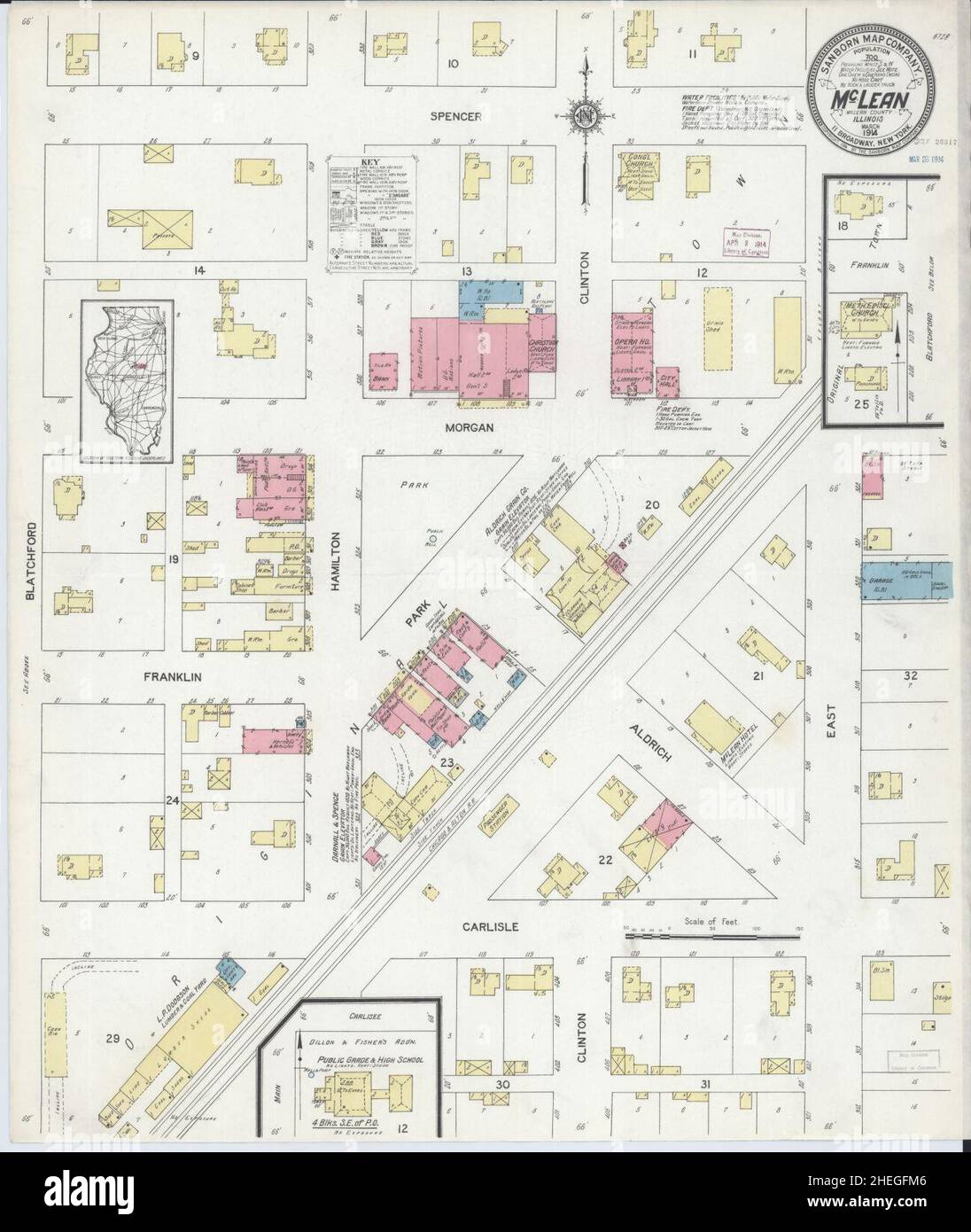Map of mclean hi-res stock photography and images - Alamy