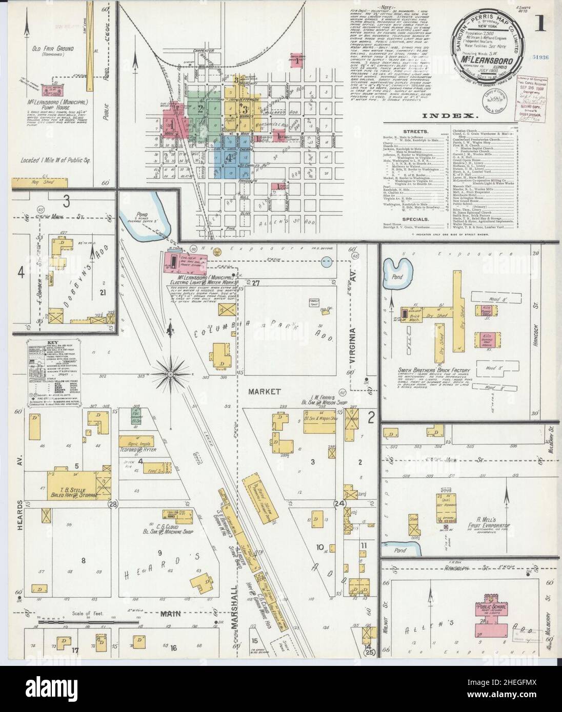 Hamilton illinois map hi-res stock photography and images - Alamy