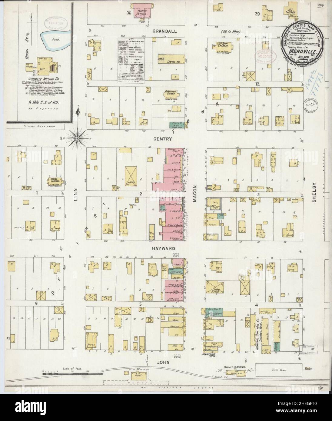 Linn missouri map hi-res stock photography and images - Alamy