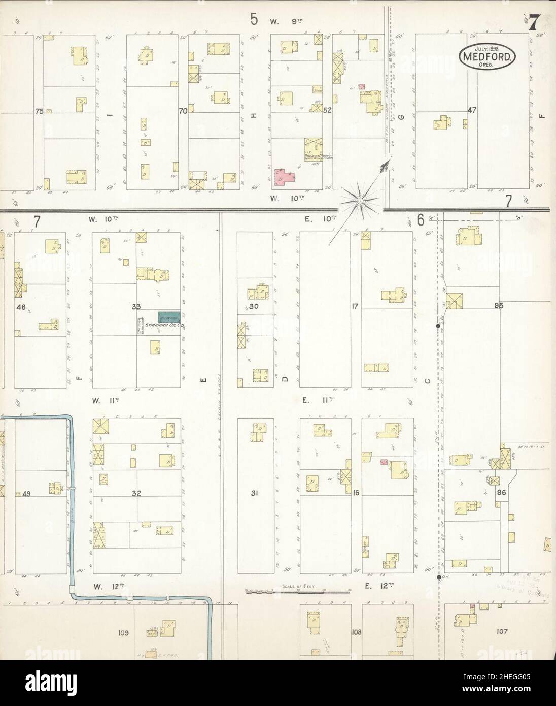 Medford map hi-res stock photography and images - Alamy