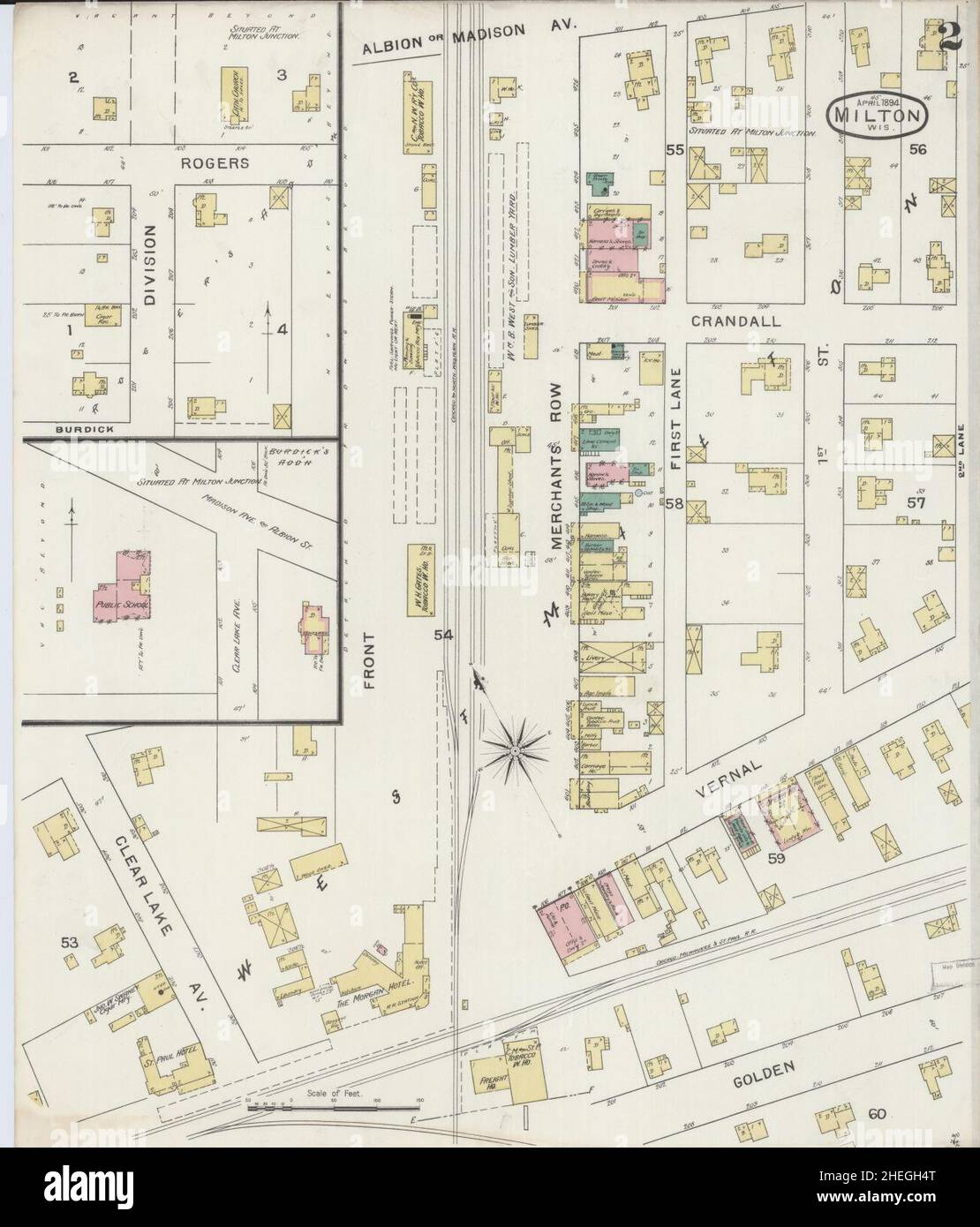 Early Images Of Milton Wisconsin