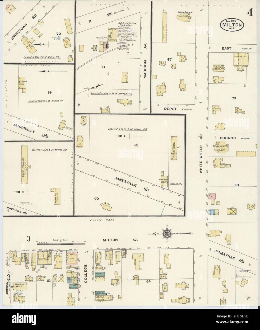 Early Images Of Milton Wisconsin