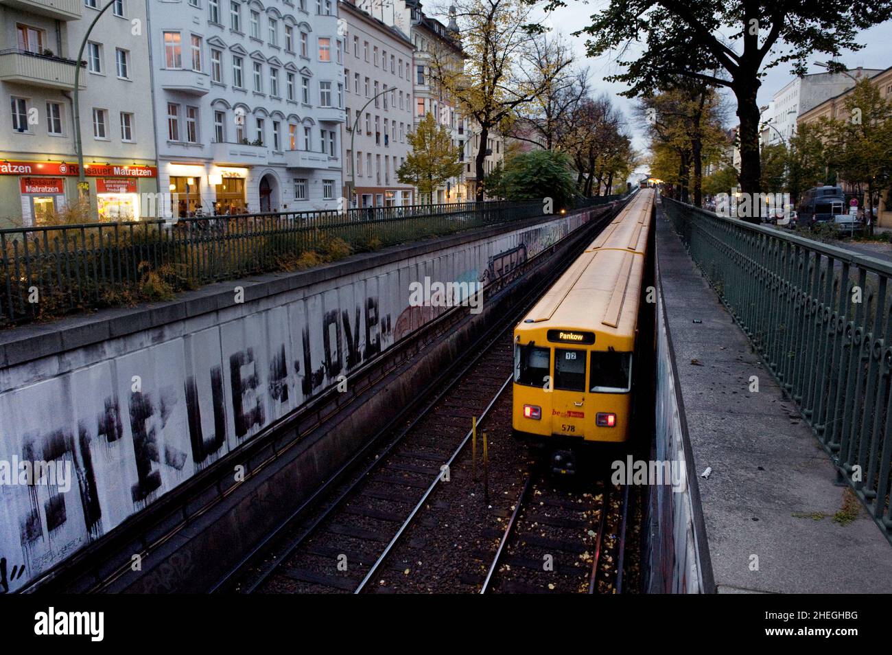 GERMANY. BERLIN. UNDERGROUND TUBE S-BAHN Stock Photo - Alamy