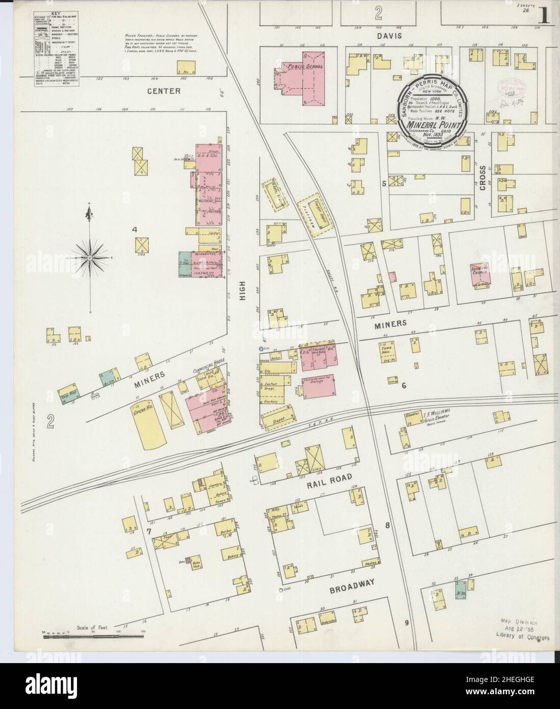 Tuscarawas county map hi-res stock photography and images - Alamy