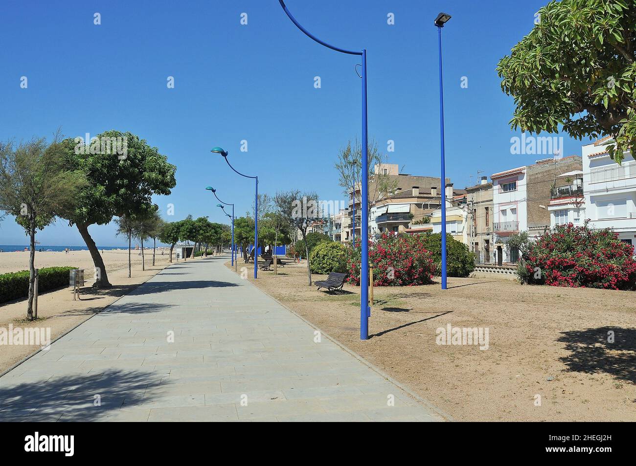 Promenade malgrat de mar spain hi-res stock photography and images - Alamy