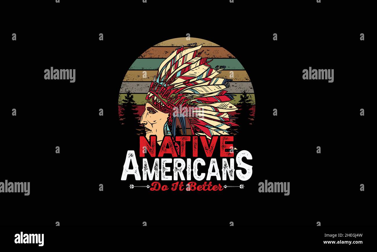 native americans native americal tribal face feather crown monogram ...